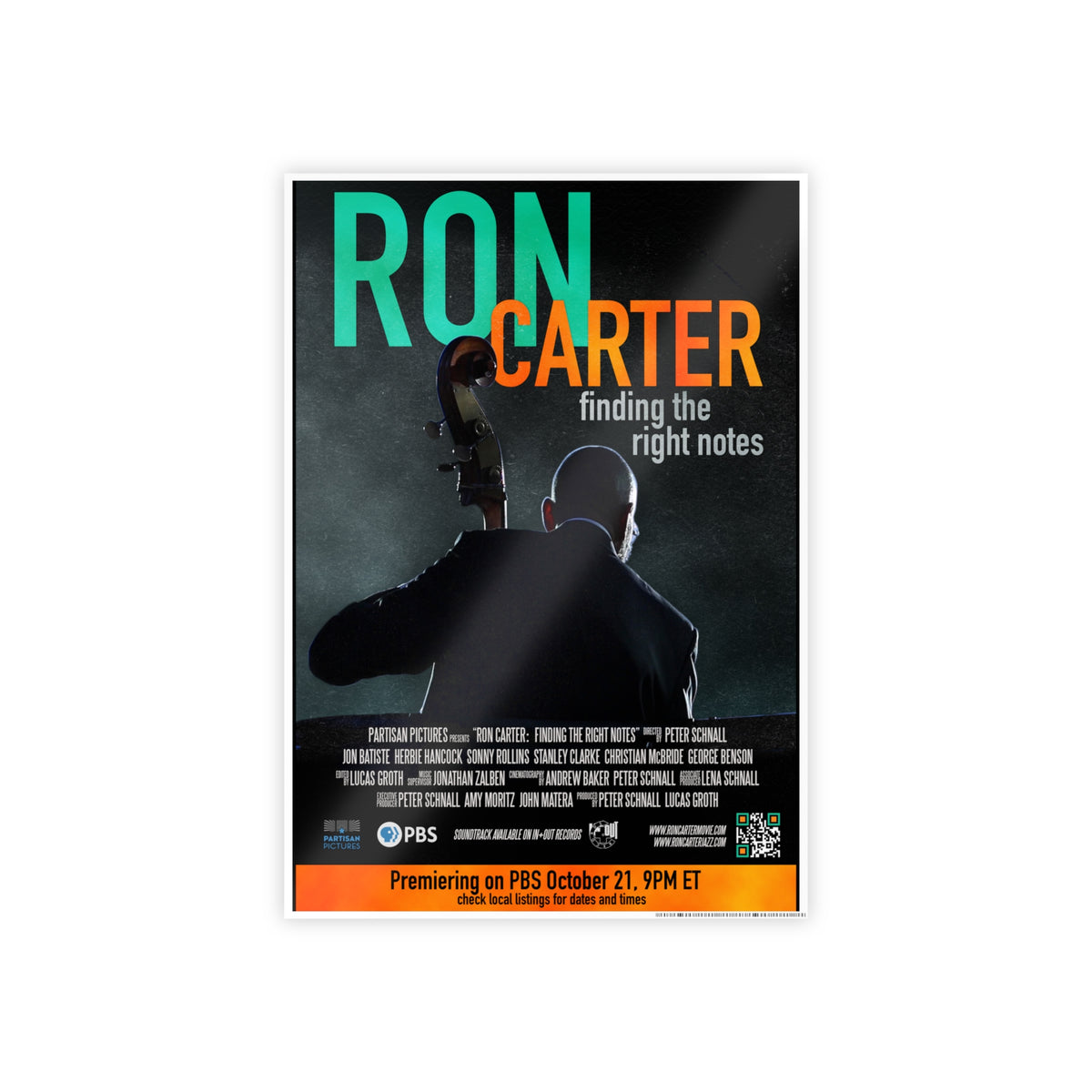 Finding the Right Notes Movie Poster – Ron Carter Books