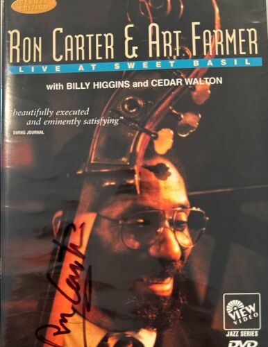Autographed DVDs of Iconic Concerts and PBS Documentary – Ron Carter Books