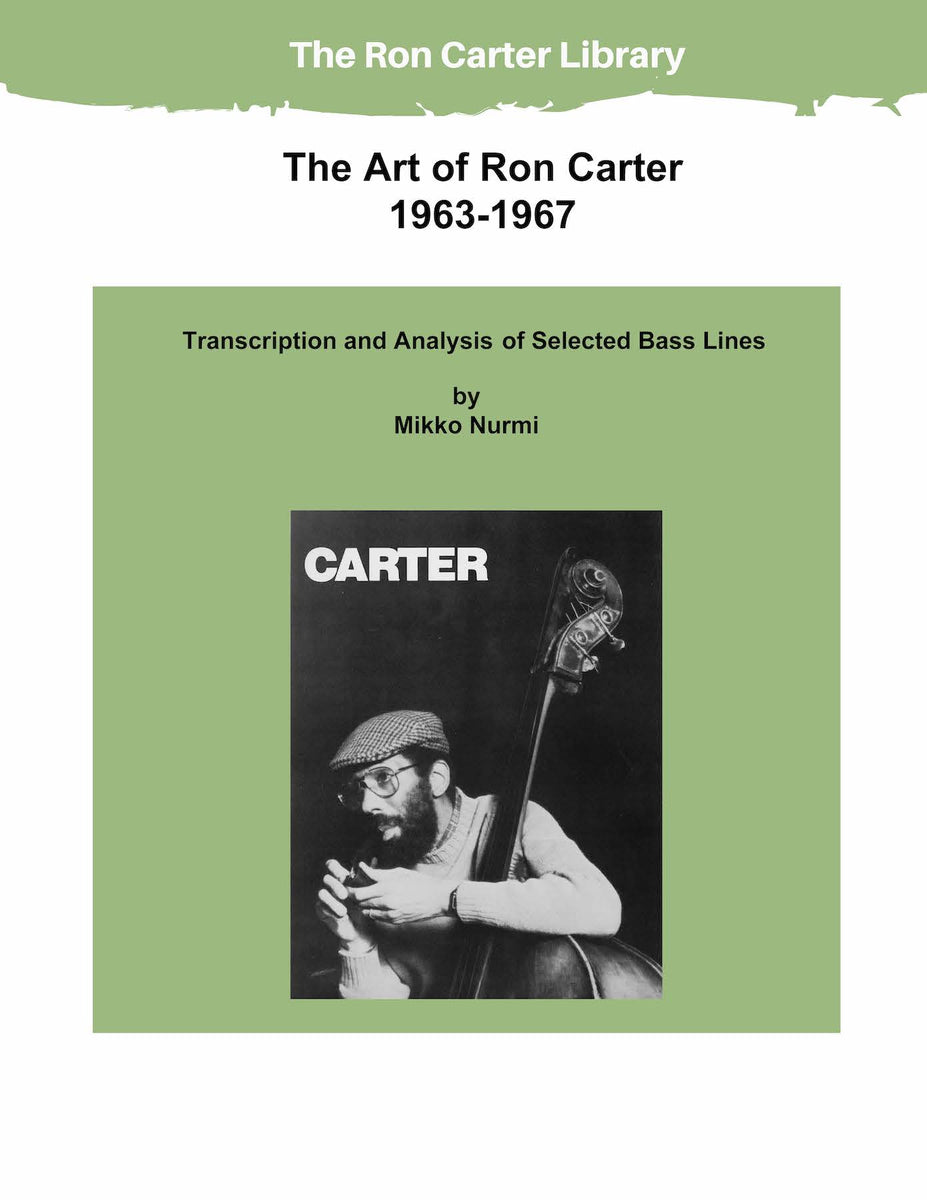The Art of Ron Carter 1963-1967 - PDF only – Ron Carter Books